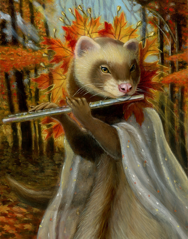 Fable in the Maple Grove - prints - Olivia Beaumont Fine Art